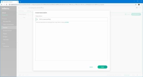 Setting up a REST Delivery Point for SOAP Endpoints | Solace