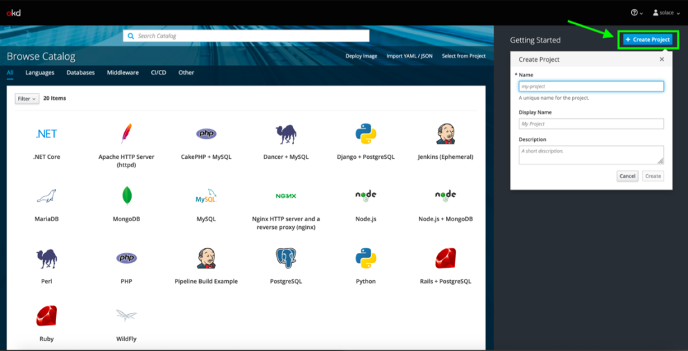 Deploy And Connect To A Pubsub Event Broker Using Minishift