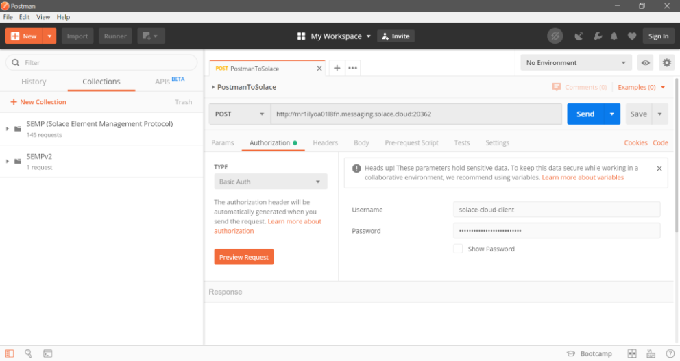 Pubsub Event Broker And Postman For Restful Requestreply
