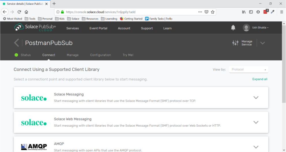 PubSub+ Event Broker & Postman for RESTful Request/Reply
