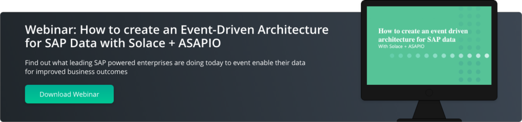Solace with ASAPIO | SAP and non-SAP apps | Solace