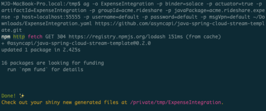 Asyncapi Code Generation Microservices Using Spring Cloud Stream Solace