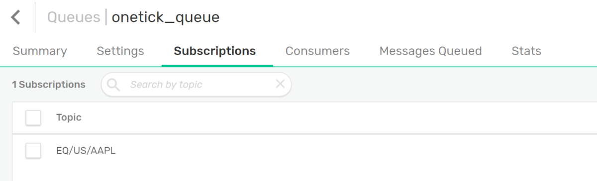 Using Solace PubSub+ with OneTick Time Series Database | Solace