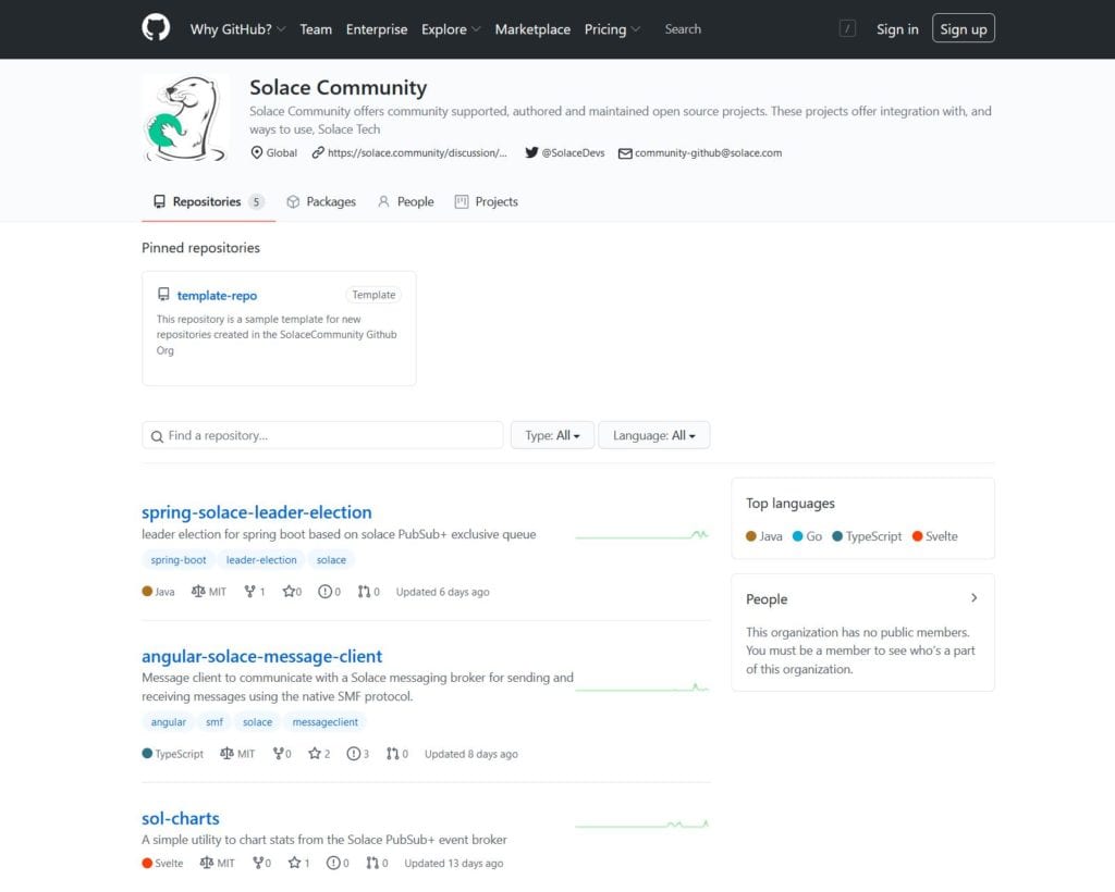 Announcing the new SolaceCommunity GitHub Organization! | Solace