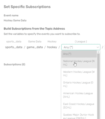 Dynamic Topics and Subscriptions in PubSub+ Event Portal