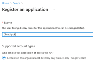 Azure OAuth Setup for Solace REST and SMF Clients | Solace