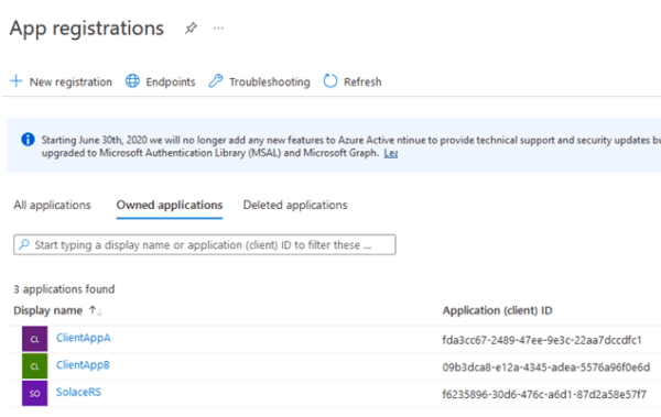 Azure OAuth Setup for Solace REST and SMF Clients | Solace
