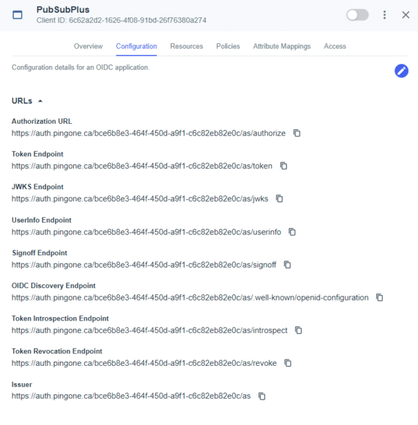 Connect To Pubsub Manager Using Ping Identity Solace