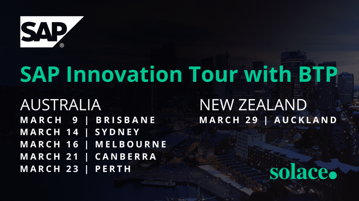 SAP Innovation Tour with BTP | Solace