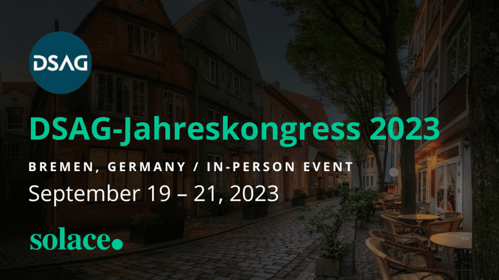 DSAG-Jahreskongress 2023 | Solace