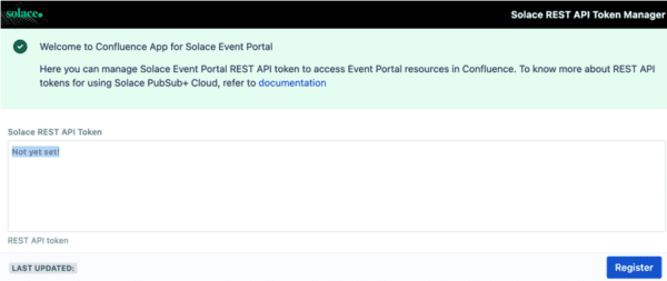 Solace Event Portal Application for Confluence | Solace
