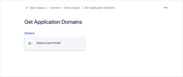 Solace Event Portal Application for Confluence | Solace
