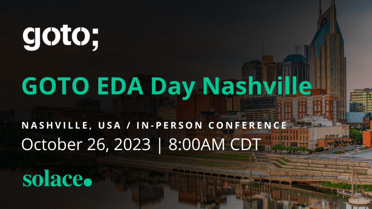 GOTO EDA Day Nashville | Solace