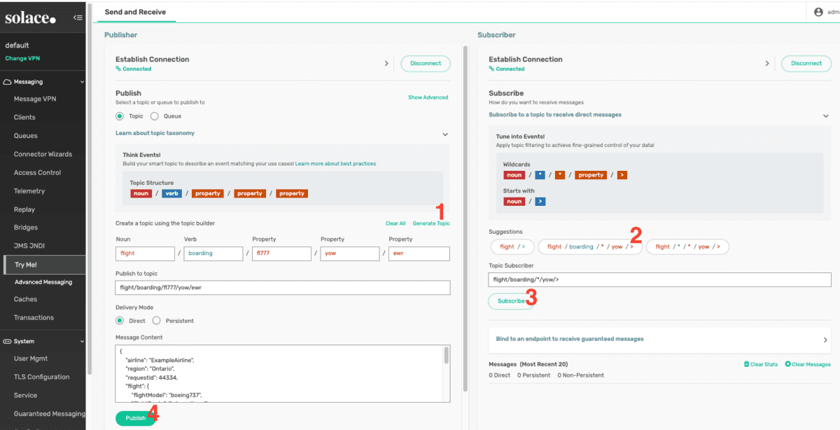 How to Build Smart Topics and Publish/Subscribe with Solace Platform ...