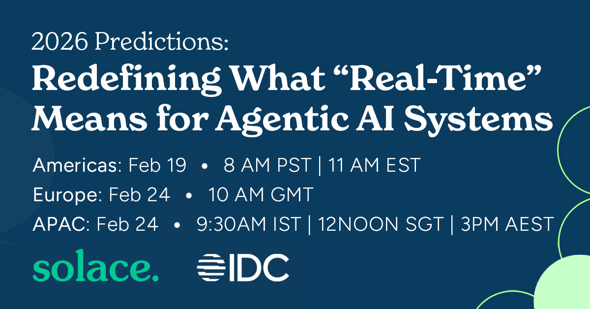 2026 Predictions: Redefining What “Real-Time” Means for Agentic AI ...
